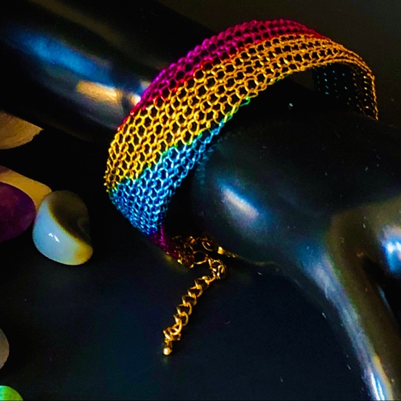 Mood:Dope | Jewelry | 8 City Lights Reversible Handmade Bangle Cuff ...